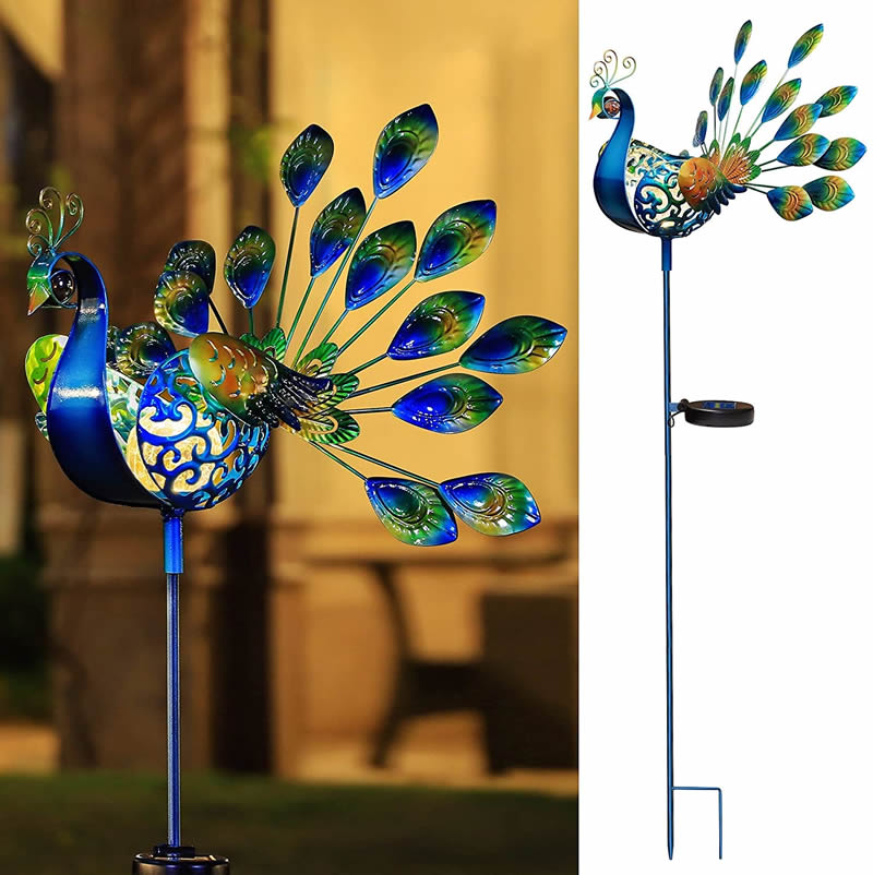 Garden Decorative Peacock Solar Lights,Landscape Ideas– TAKEME Solar Light